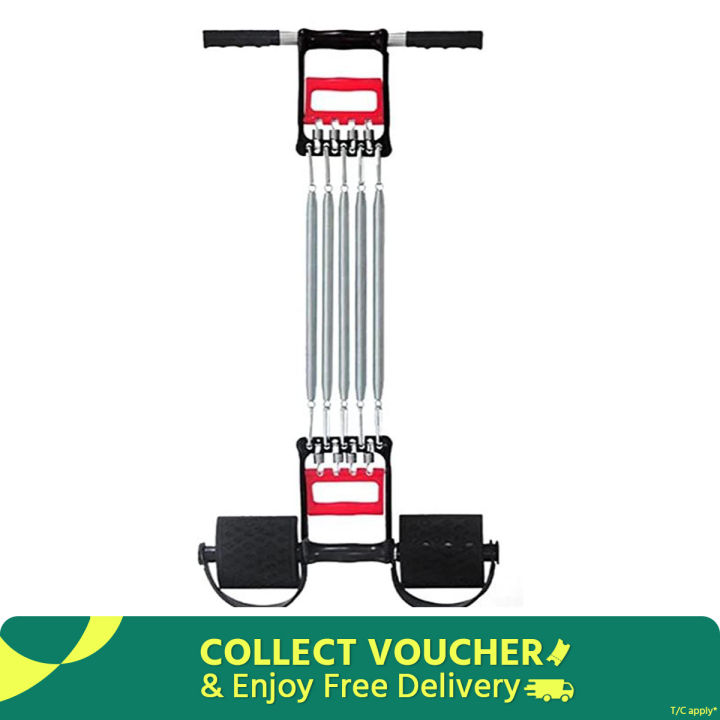 3 in 1 Tummy Trimmer Ab Exerciser with Chest Expander and Hand Grip ...