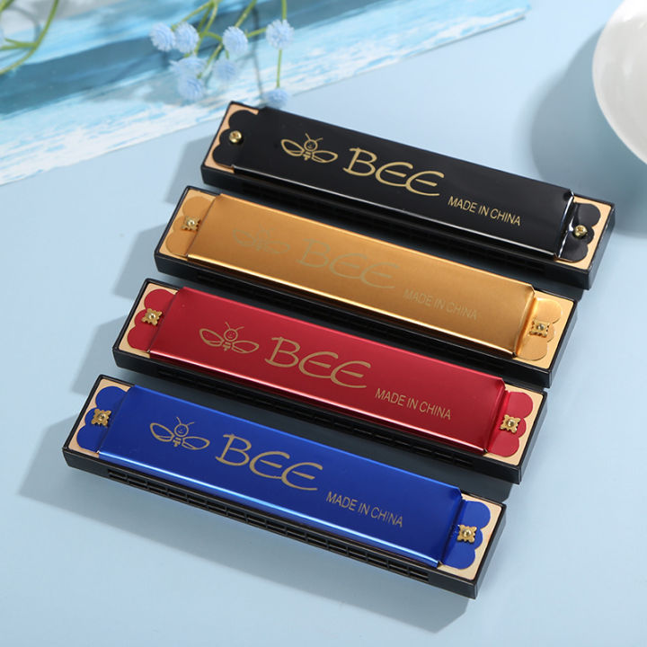 Harmonica 24 Holes Key-C Mouth Metal Organ for Beginners | Daraz.com.bd