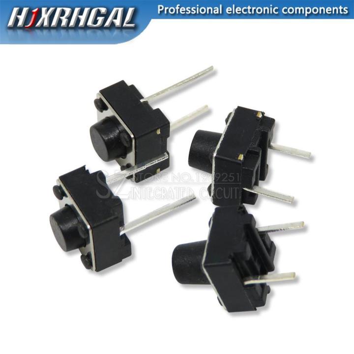 100PCS Tactile Push Button Switch 6X6X 4.3/5/6/7MM 2PIN Micro Switch 6 ...