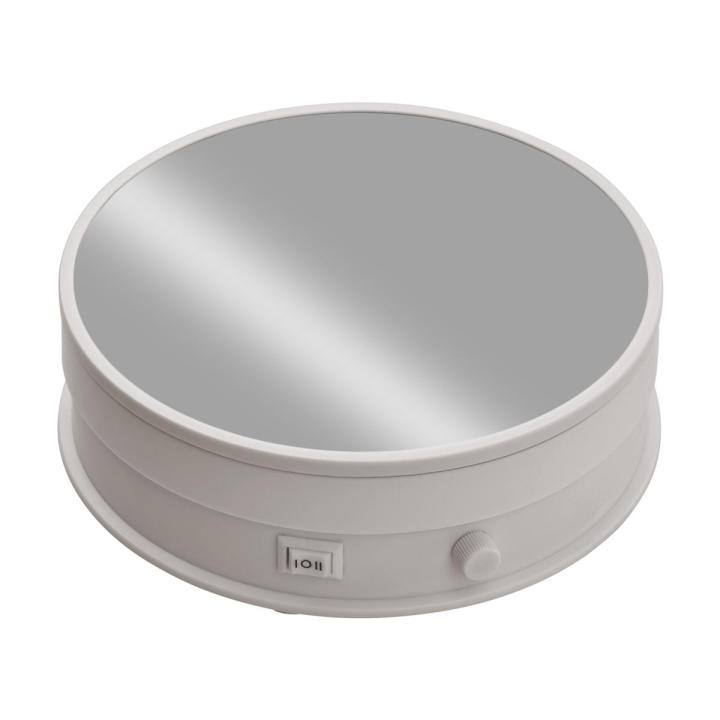 6-inch Mirror Display Turntable Stand Motorized 360° Rotating 17-30S/R ...