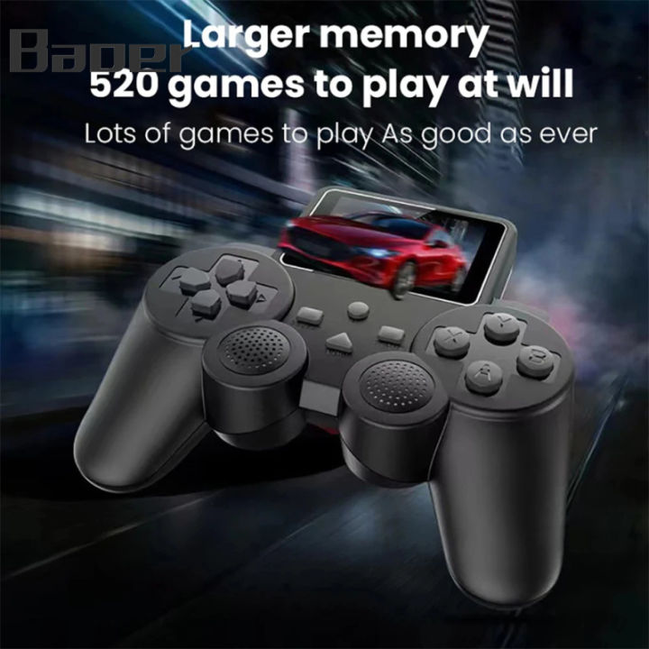 【Booming】 Baoer S10 Retro Game Console Stick 520 Games Built-in 2.4 ...