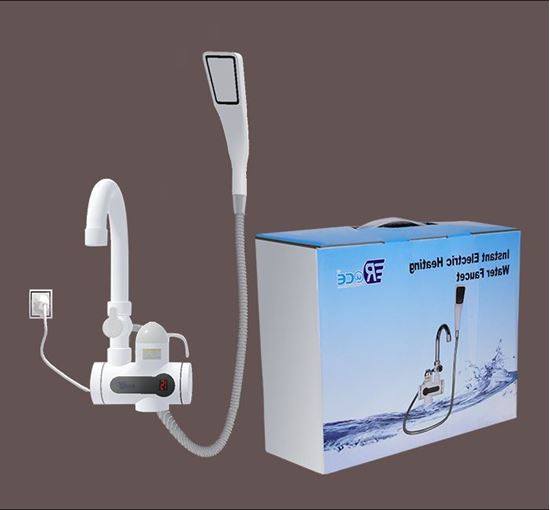 Race Digital Electric Instant Hot Water Tap with Hand Shower And ...