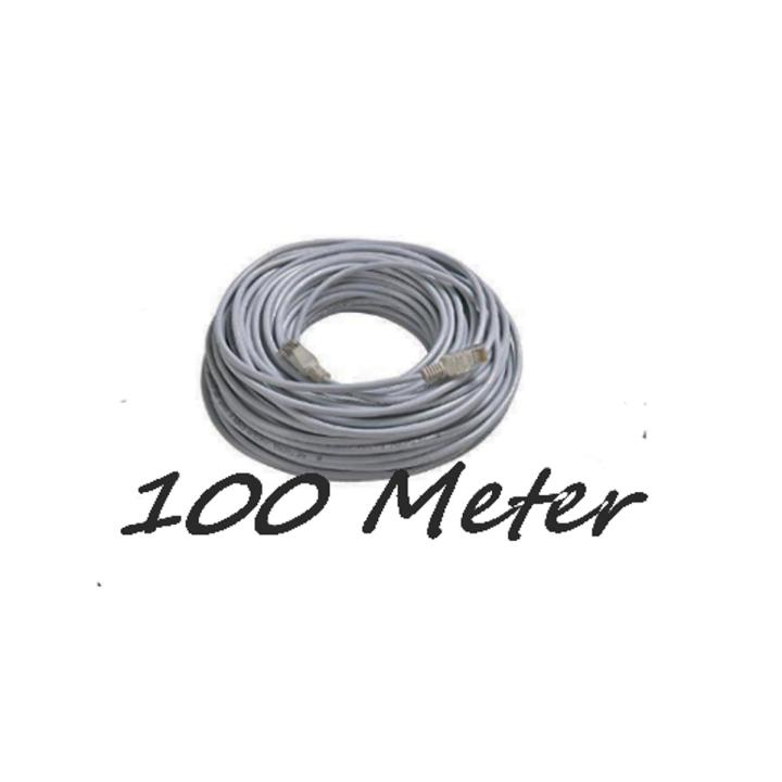 100 Meter Cat6 RJ45 Ethernet LAN Network Cord Cable Lead 10/100/1000 ...