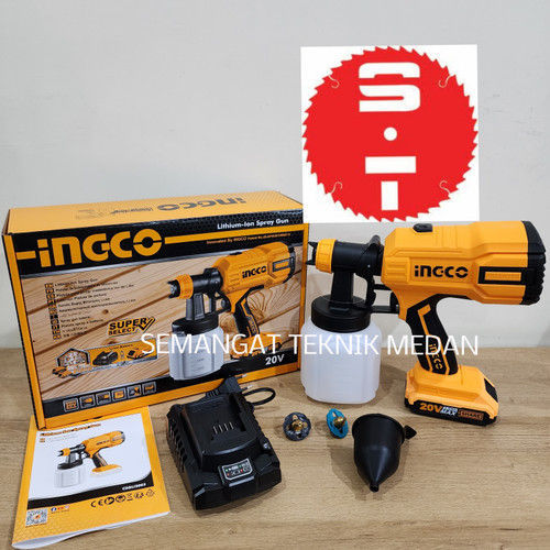 INGCO 20V Cordless Paint Spray Machine - CSGLI20406 | Daraz.com.bd