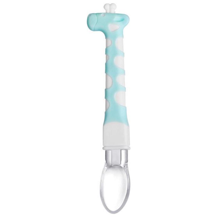 【happy one】AAG Baby Silicone Spoon Cartoon Safety BPA Free Baby Spoon ...