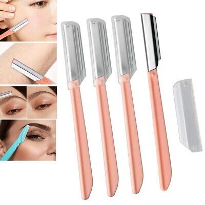 LMLTOP 3pcs Stainless Steel Eyebrow Razor Set High Quality Face Razors ...
