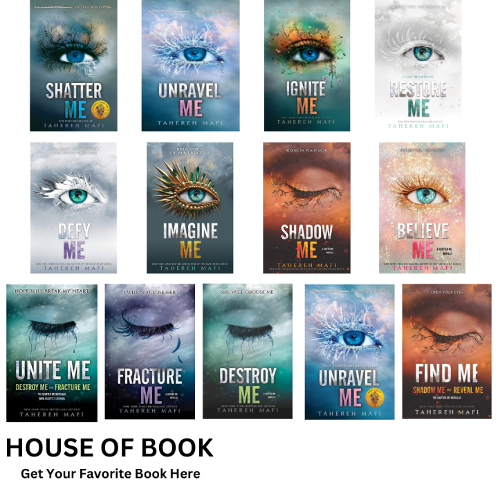 Shatter Me Series Collection 13 Books Set By Tahereh Mafi (Premium ...