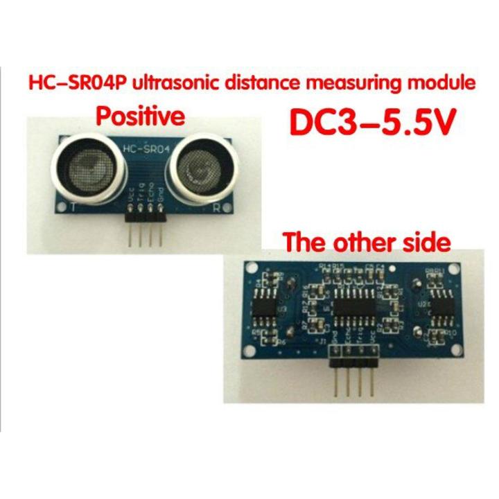 【happy one】HC-SR04P Ultrasonic Ranging Sensor Module 3-5.5V Wide Voltage Performance Is Stronger ...