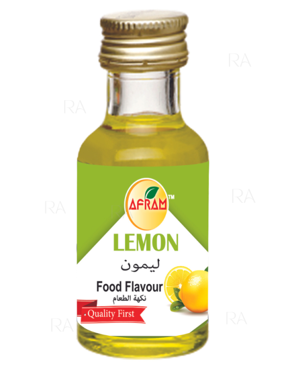 Afram Lemon Flavour Essence -28ml Lemon Flavor Essence | Daraz.com.bd