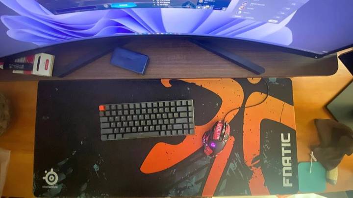 FNATIC Gaming Mouse Pad Extended Size 70 x 30 CM For Keyboard & Mouse ...