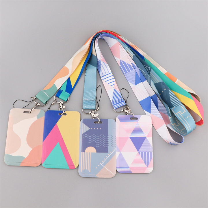 【Top Picks】 Badge holder badge card holder keychain neck strap lanyards ...