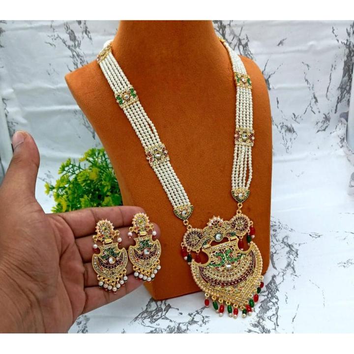 Indian joypuri Traditional Raani Har necklace Set With Earring for ...