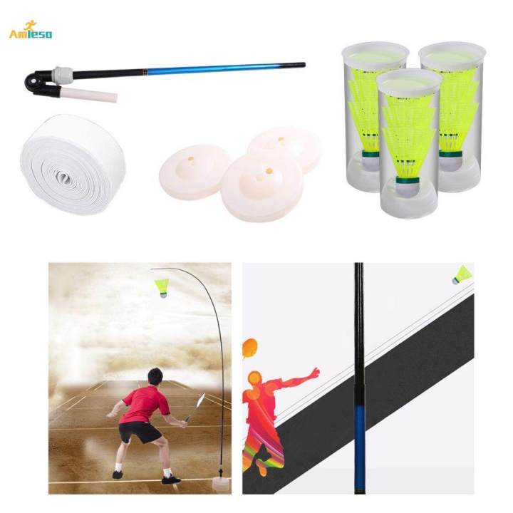 Badminton Trainer Equipment Badminton Self Training Device for ...