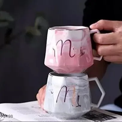 Mr & Mrs Couple mug set ceramic | Daraz.com.bd