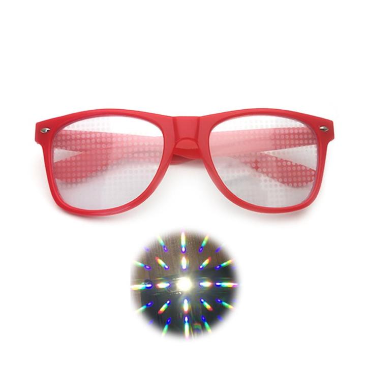 2021 New Premium Diffraction 3D Prism Raves Glasses Plastic For s Display Laser Shows Rainbow ...