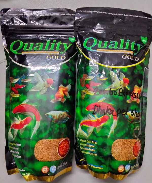 Quality Gold Fish Food 200gm | Daraz.com.bd