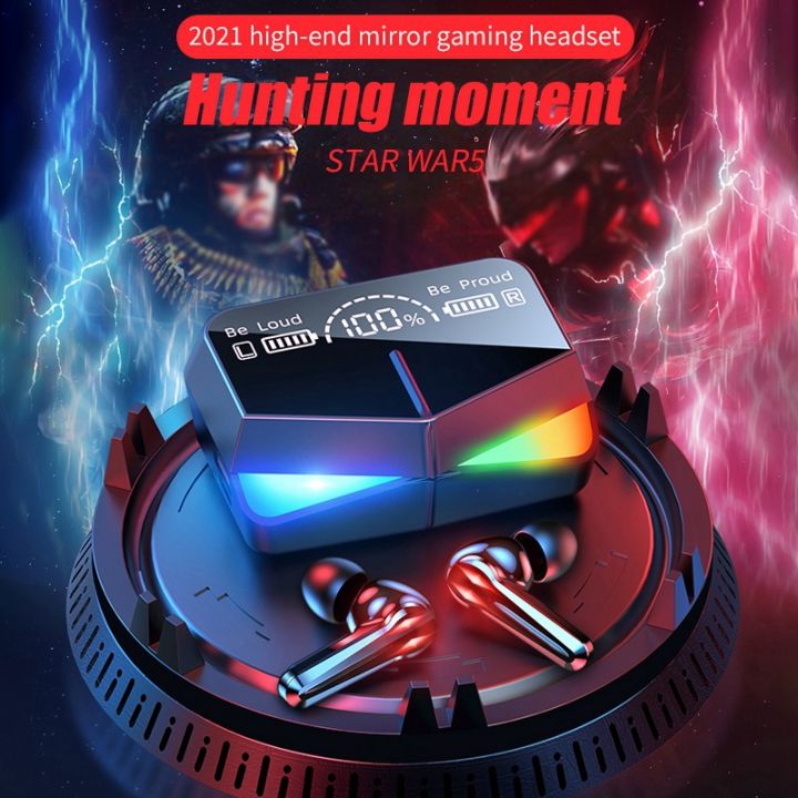 M28 TWS Wireless RGB Lighting Gaming Earbuds | Daraz.com.bd