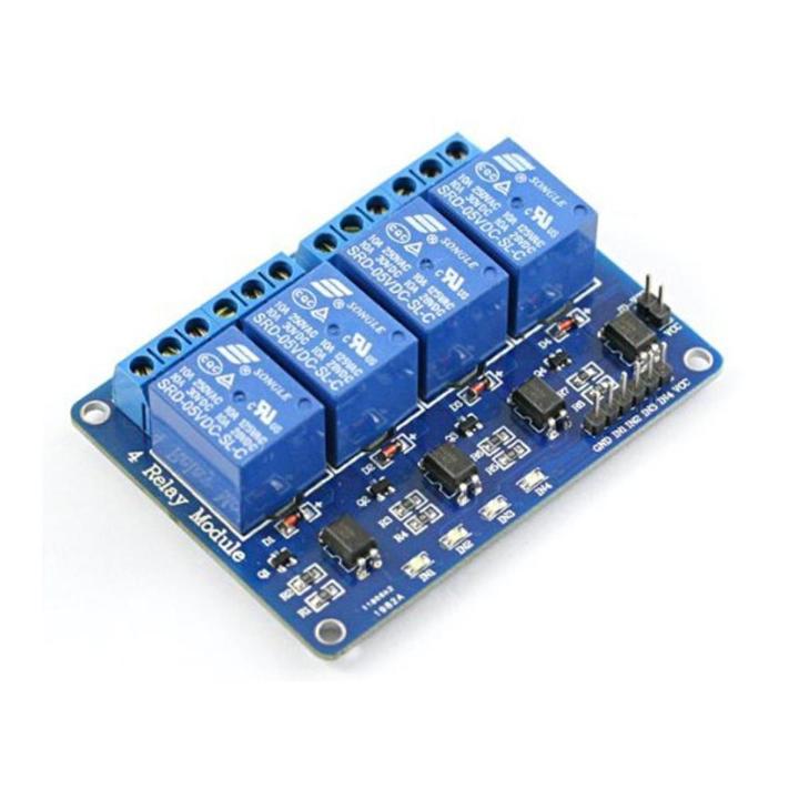 4 Channel 5V 10A Relay Module | Daraz.com.bd