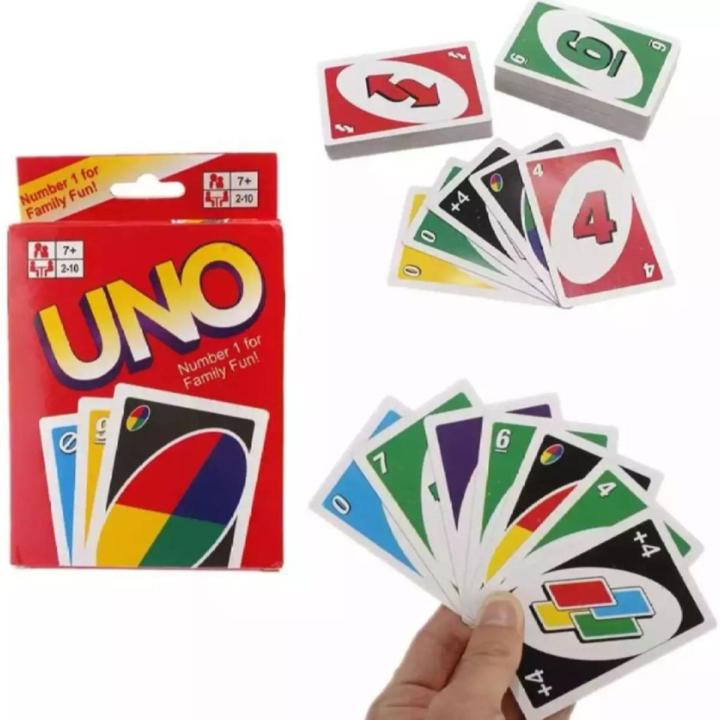 UNO card game/Uno Card Game - Multi Color/Uno Number 1 for Family Fun ...