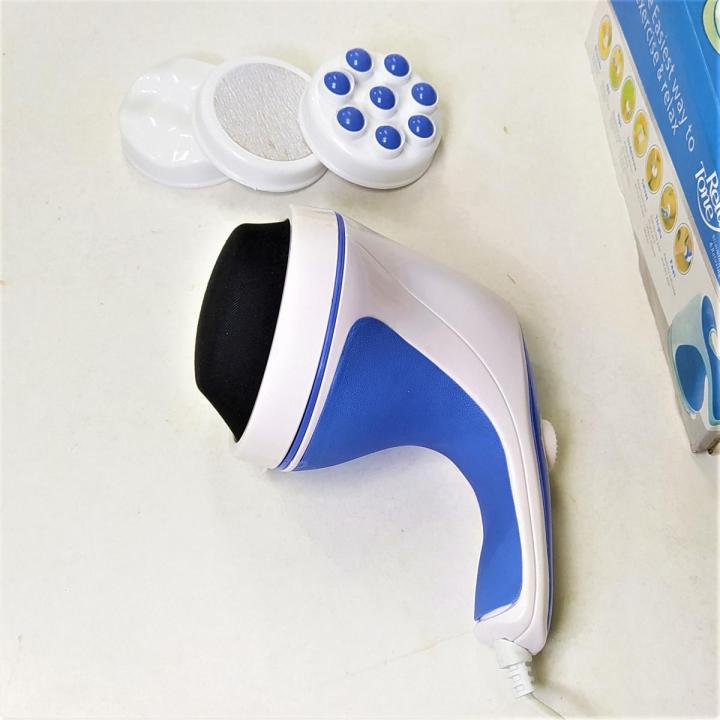 Relax Tone Spin Body Massager With 5 Headers Relax Spin Tone Slimming ...