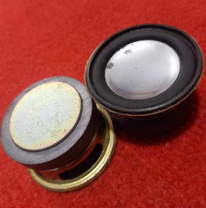 2Pcs- Round Shape 3W Speake 2 Inch Speaker Single Magnet 4 Ohm Speaker ...