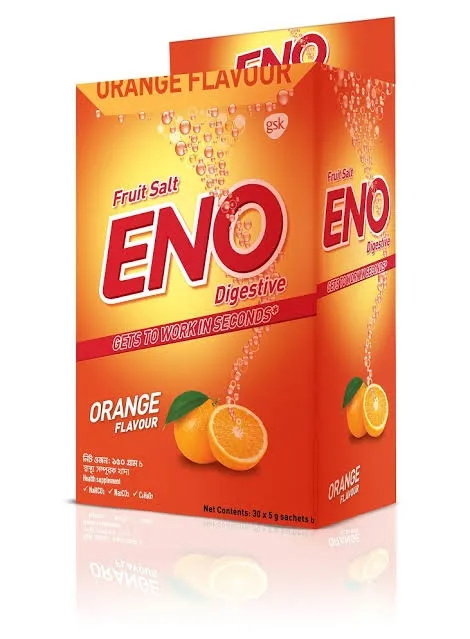 Indian GSK Eno Orange Flavour Full box 30 pcs (Made for Bangladesh ...