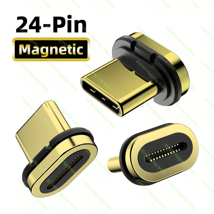 3/5/10Pcs 24-Pin USB Type C Magnetic Cable Adapter For USB4.0 Magnetic ...