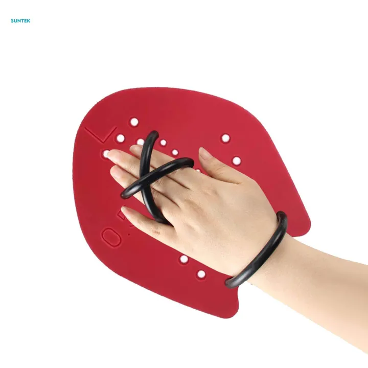 Swimming Hand Paddles Professional Strength Training Hand Fins Diving ...