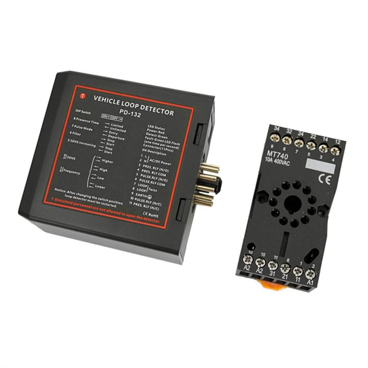 PD132 Single Channel Inductive Vehicle Loop Detector Replacement Parts ...