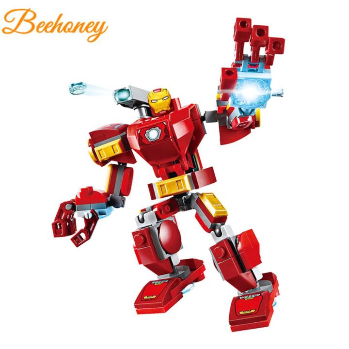 28cm Marvel Building Block Cartoon Action Figure Joint Movable ...