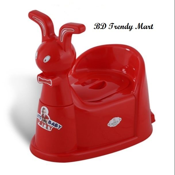 Rabbit Baby Potty-Red | Daraz.com.bd