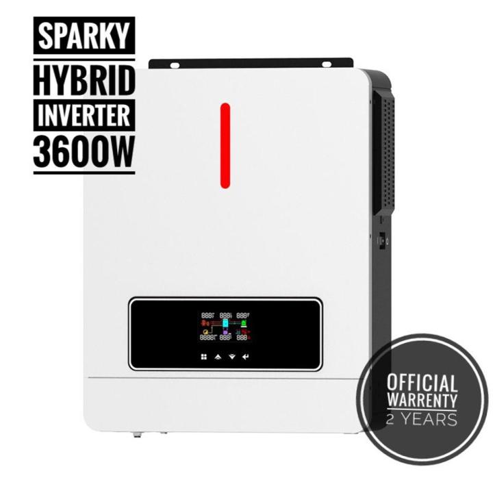 SPARKY SOLAR HYBRID INVERTER 3600W, HYBRID INVERTER, IPS INVERTER 3.6KW ...
