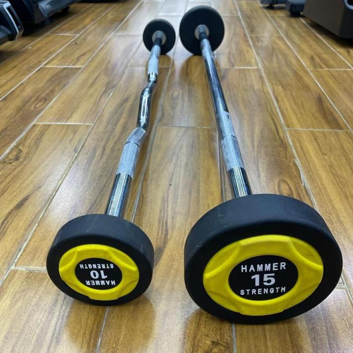 Fixed Barbell New Hammer Strenght -10-30kg Straight - 10-30kg Curved ...