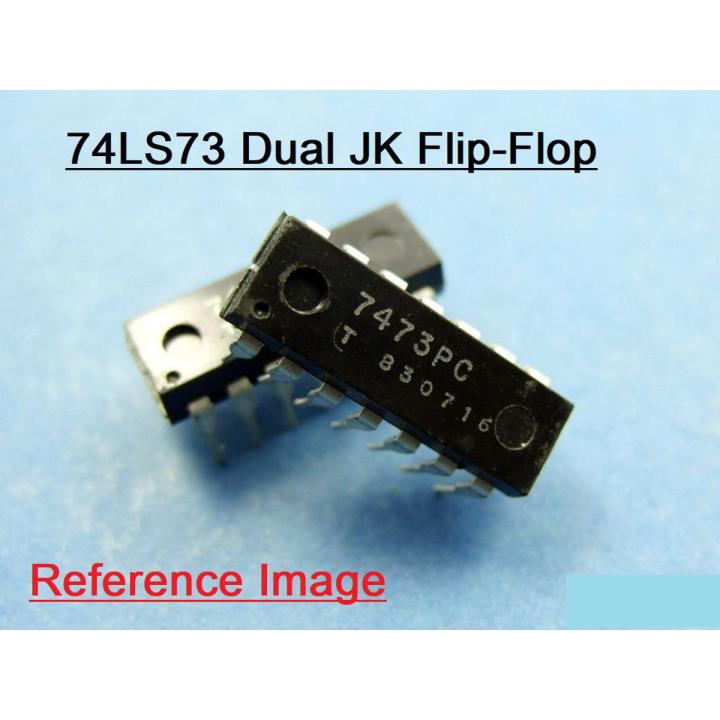 2Pcs- 7473 SN74HC73N 74HC73 74LS73 IC Dual In Package DIP 14 Pin Leads ...