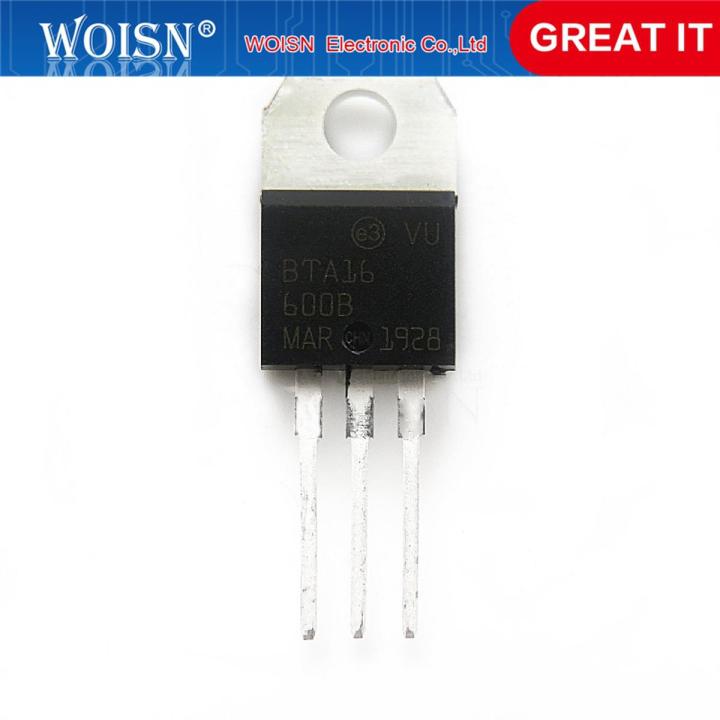 10pcs/lot BTA16-600B BTA16-600C BTA16-600 BTA16 Triacs 16 Amp 600 Volt TO-220 new In Stock ...