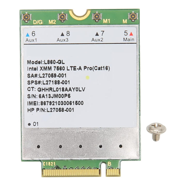 4G LTE Module M.2 4G LTE Support ESIM Port High Speed Stable Plug and ...