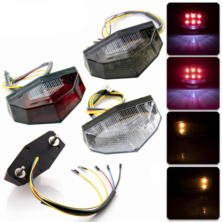 FG Universal 11 LED Motorcycle Blinker Signal Indicator Light Tail ...