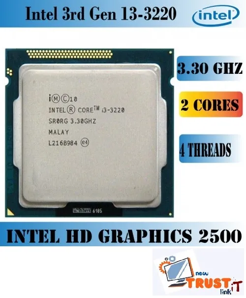Intel Core i3 3rd Gen 3.30GHz Processor | Daraz.com.bd