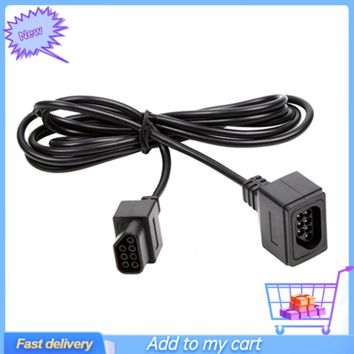 6ft Video Game Gamepad Controller Joystick Extension Wire Cable for NES ...