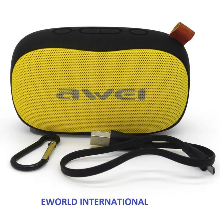 AWEI Y900 Mini Portable Wireless Bluetooth Speaker With Built in Mic ...