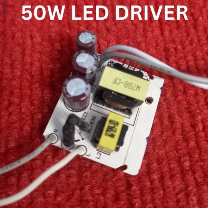 50Watt LED Driver AC 220V 50W LED Light Driver Circuit Board For 50 ...