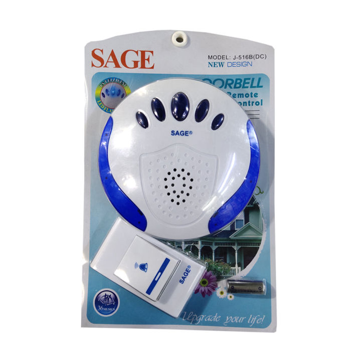 Sage Wireless Door Calling Bell | Daraz.com.bd