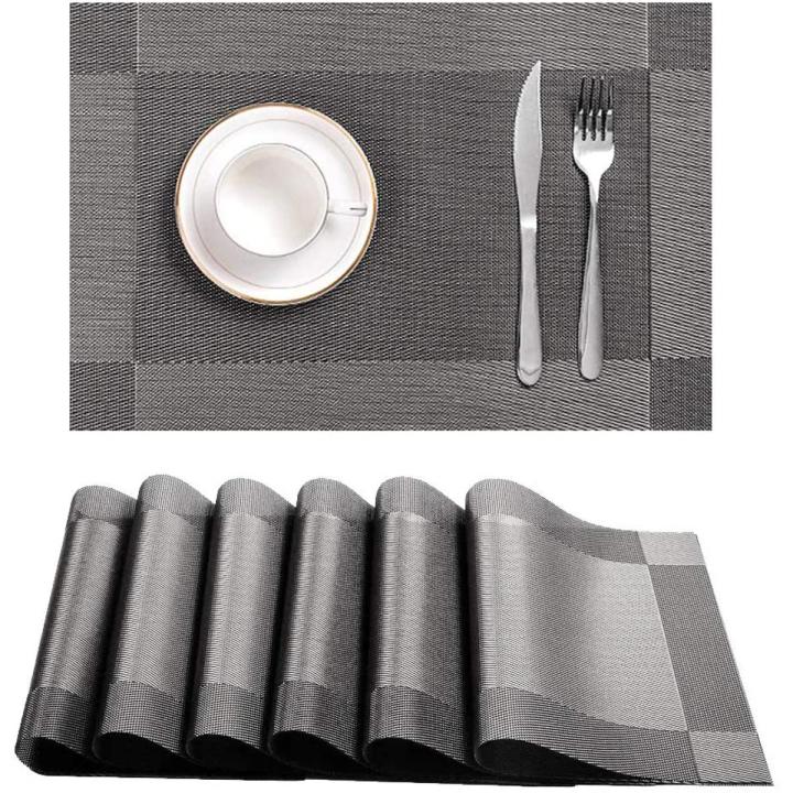 6 Dinning Table Mat With 1 Runner (6+1=7 Pcs) Table Mats Set | Daraz.com.bd