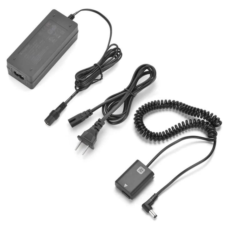 NP-FW50 Dummy Battery DC Power AC Adapter AC-PW20 for Alpha A6400 ILCE ...