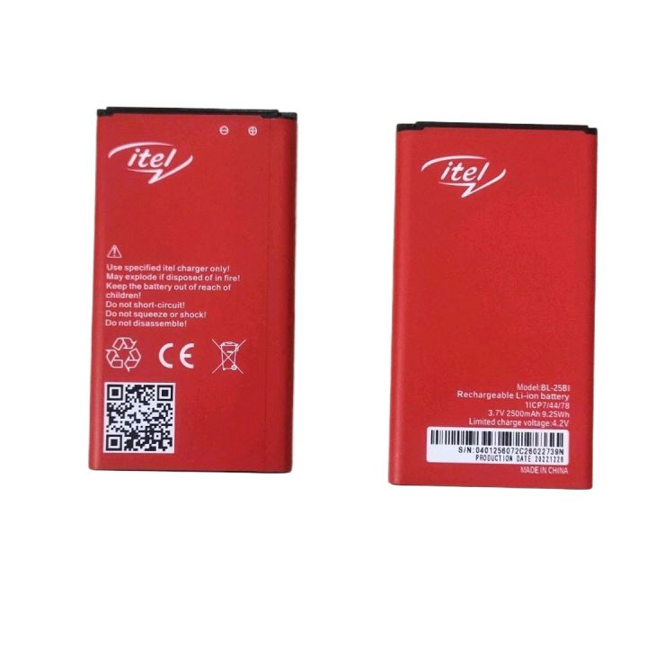 itel 25Bi 2500 mAh Original Battery from customer care | Daraz.com.bd