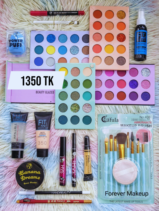 14 IN 1 MAKEUP COMBO SET WITH FULL MAKEUP COVERAGE | Daraz.com.bd