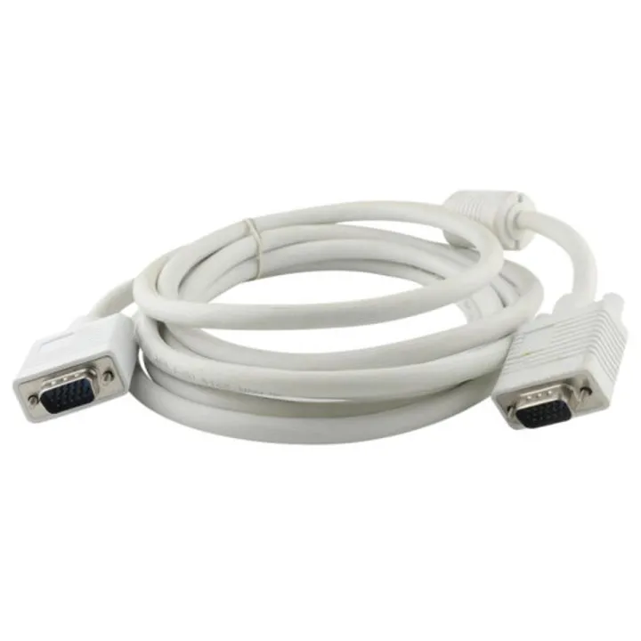VGA Cable - 3M - White | Daraz.com.bd