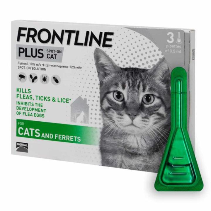 Frontline PLUS Spot On Cat Flea Treatment-1pcs | Daraz.com.bd