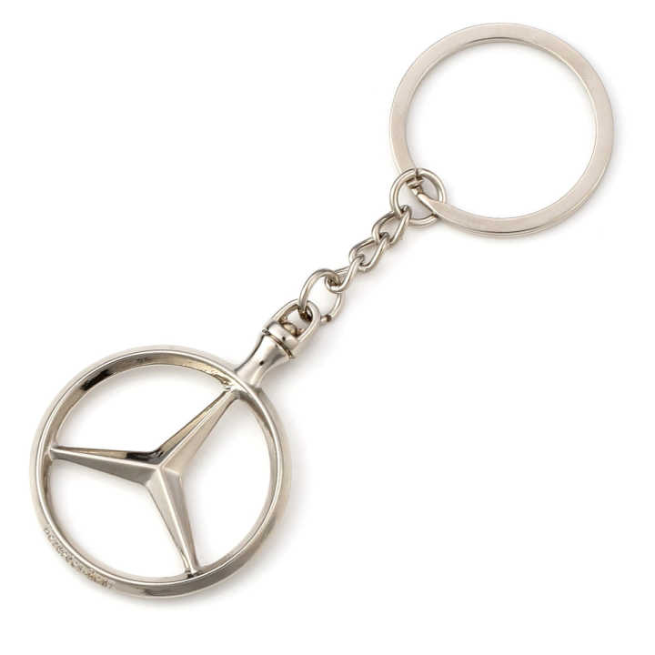 MERCEDES BENZ Stylish Key Chain metallic keychain car bike, key ring ...