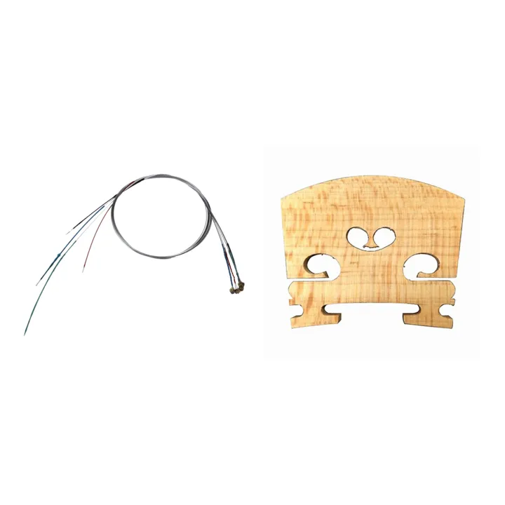Steel Core Violin Strings for Full Size 4/4 with Full Size 4/4 Violin ...